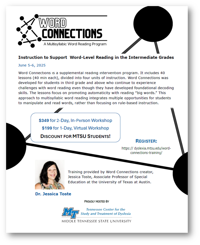 Word Connections - 2-Day In-Person Training