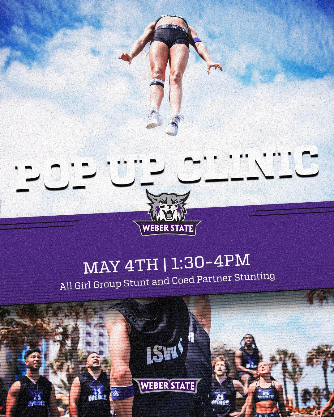 Weber State Spirit Squad - Cheer