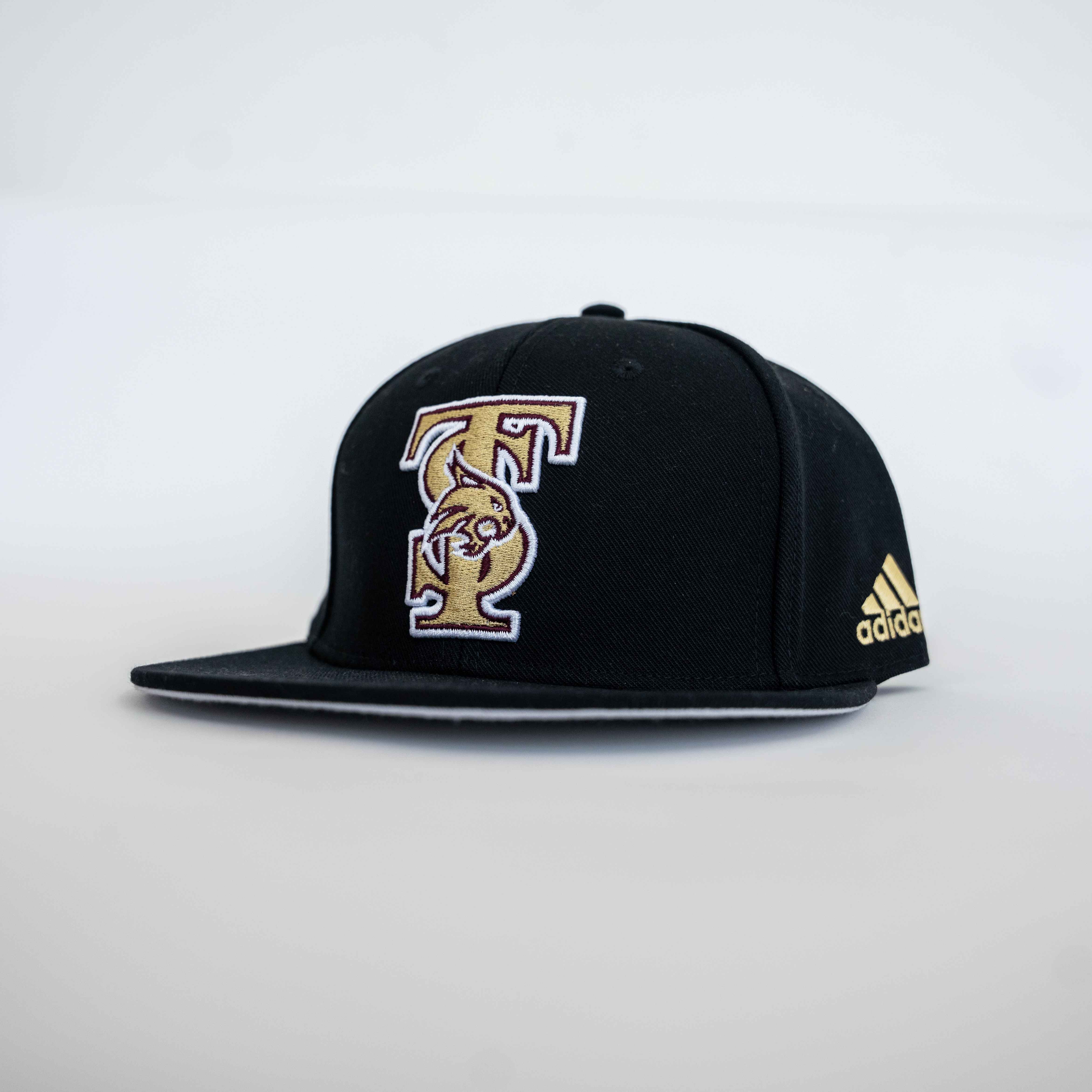 Adidas Texas State Baseball Black Hats